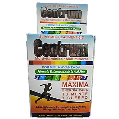 Centrum Multivitaminico Minerales Para Memoria Y Energía | Tienda ...