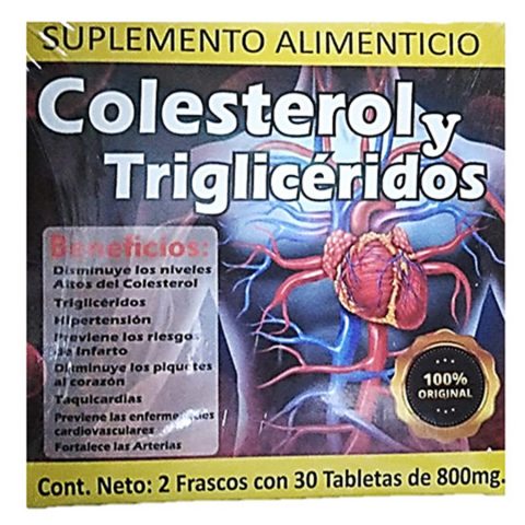 Colesterol Y Triglicéridos Tabletas Para Bajar Los Niveles Altos ...